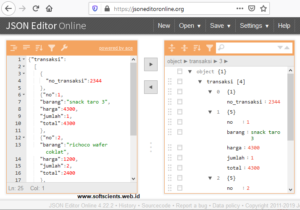 Belajar Java - Membaca Format Data JSON - Softscients