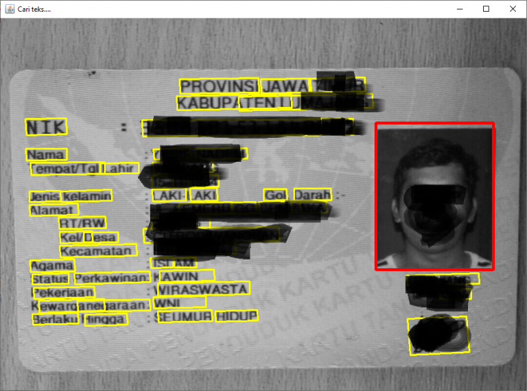 Aplikasi Scanner Kartu KTP Indonesia - Softscients