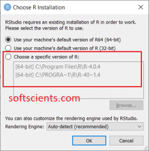 Setting Versi R di RStudio dan pengaturan shorcut - Softscients